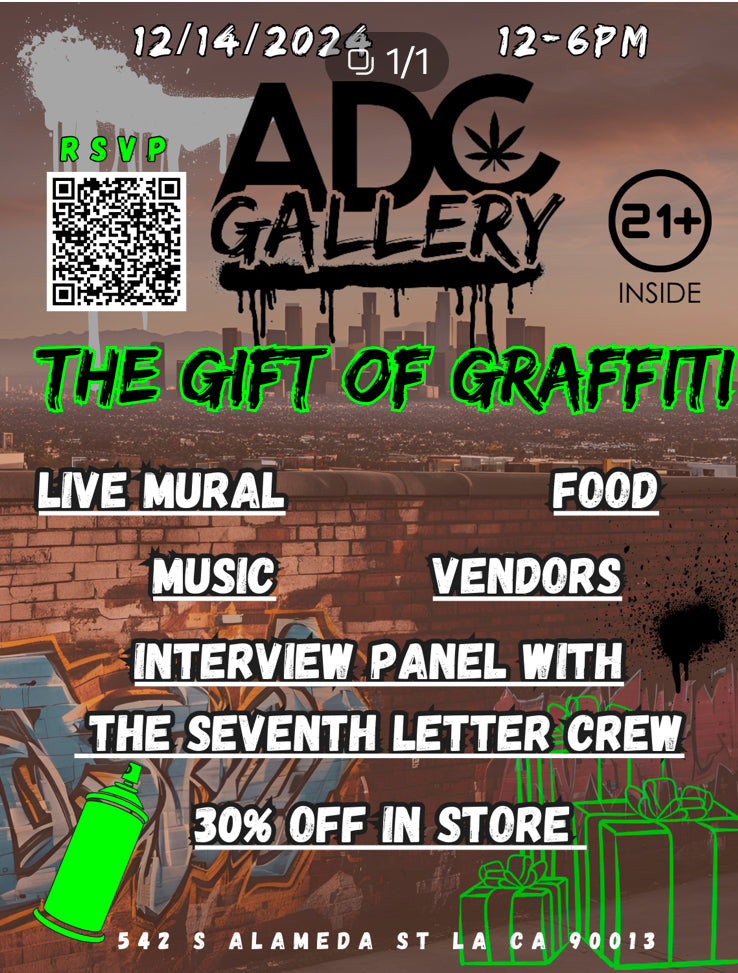 GIFT OF GRAFFITI… Featuring Artist Euphoric, GKAE, and ALOY – Moby Arts LA